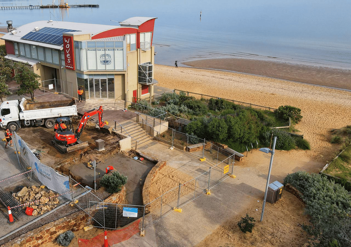 Footpath Construction In Melbourne - Blue Peak Constructions